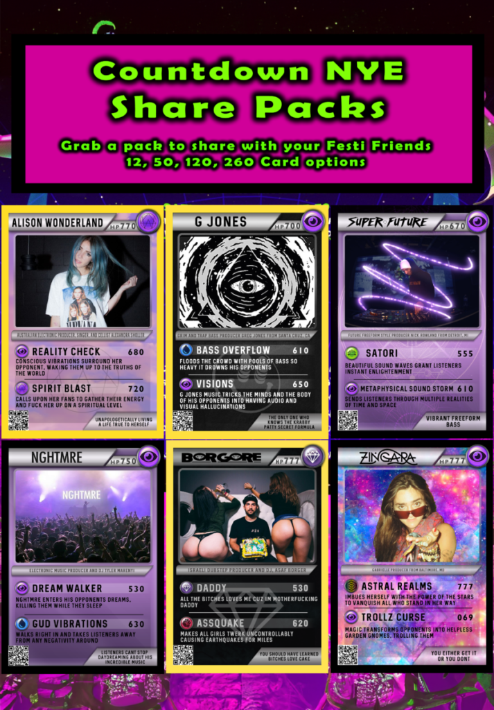 Countdown NYE 2023 Share Pack – FestiCards