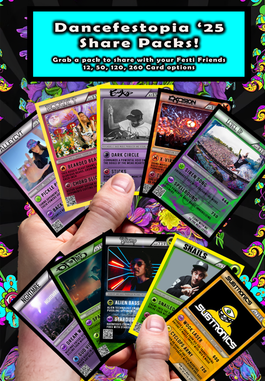 Share Packs – FestiCards